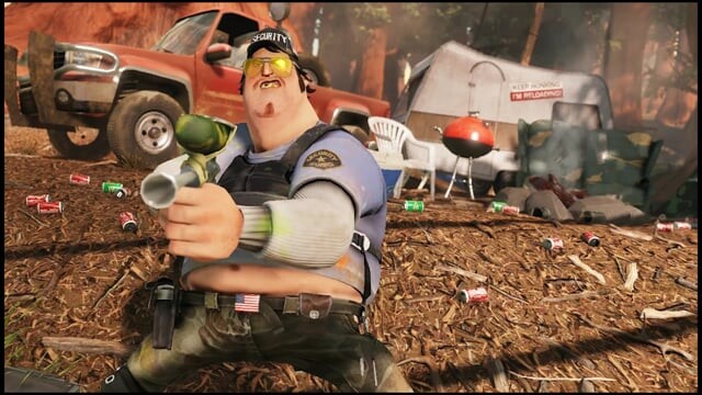 ArtStation - Paintball Cutscene Animation