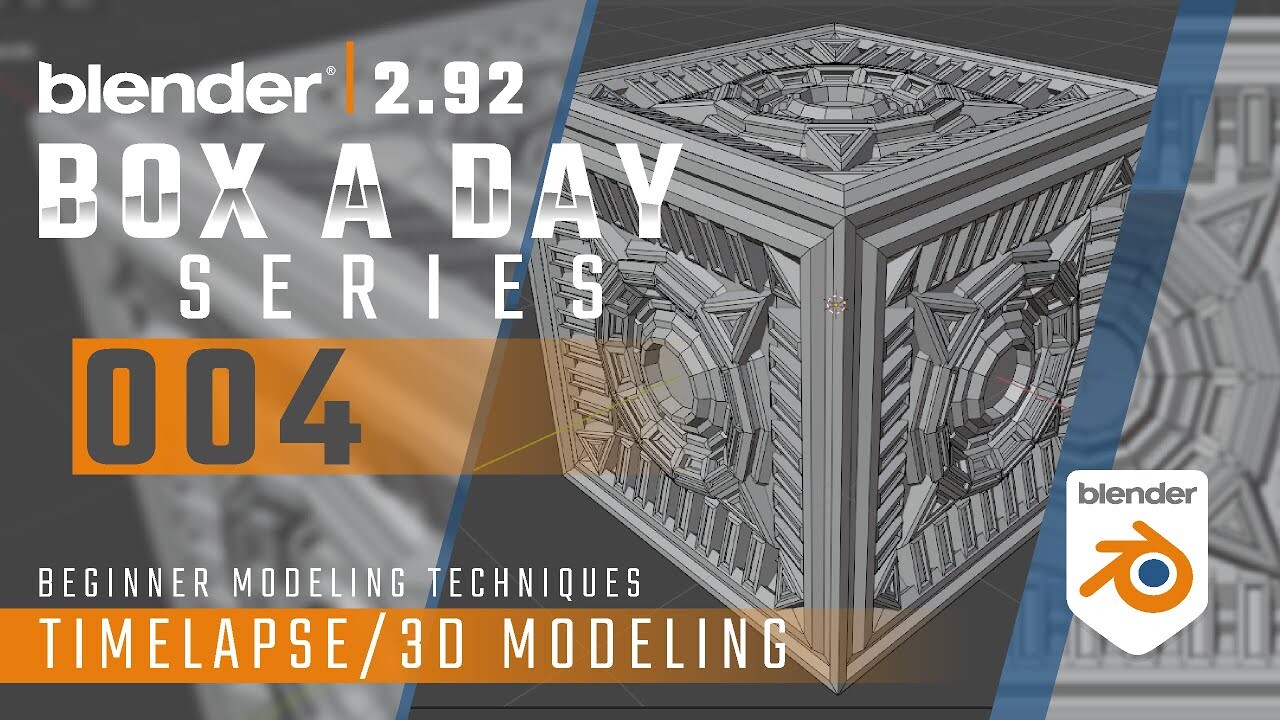 ArtStation - Blender 2.92 | Beginner | 3D Modeling | Box a Day Series ...