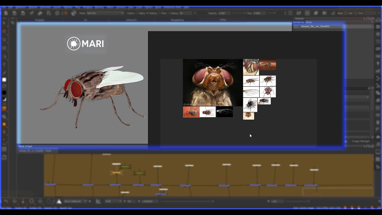 ArtStation - Mari node-graph work flows