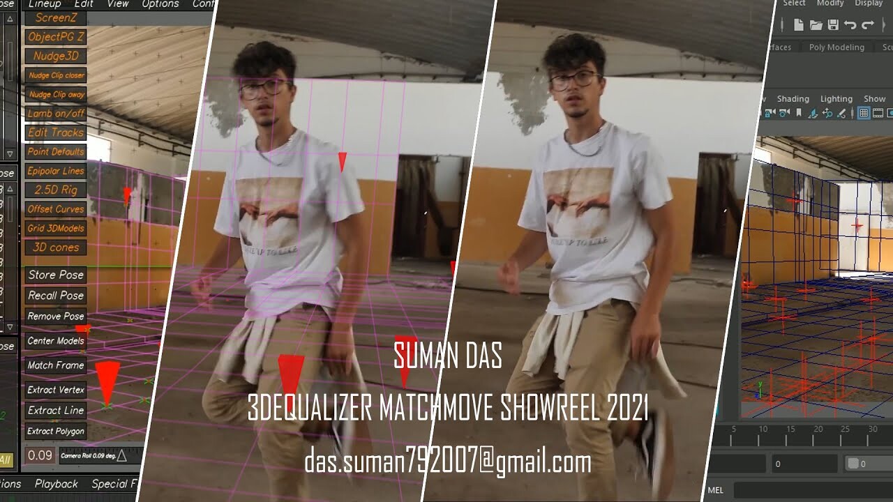 ArtStation - 3dequlizer Camera Tracking