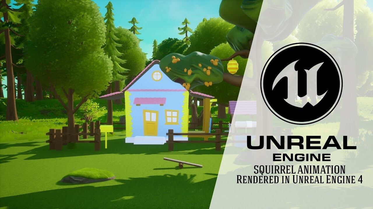 ArtStation - Squirrel animation | Rendered in Unreal Engine 4