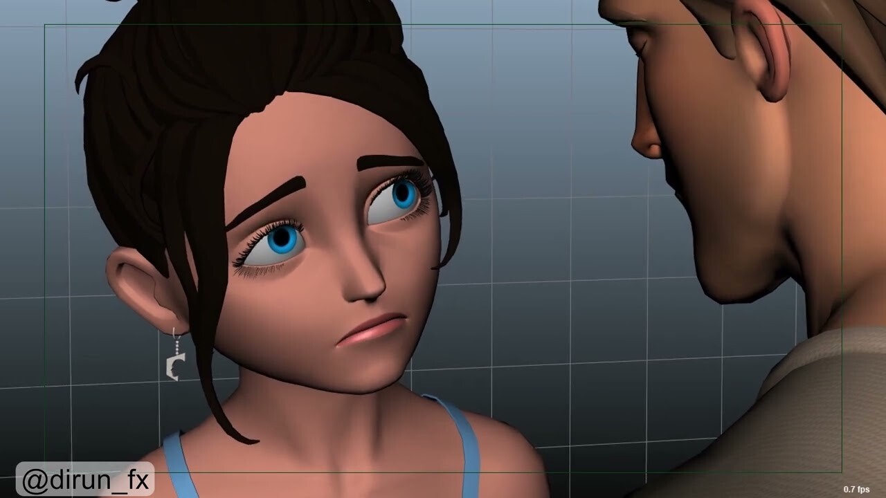 ArtStation - Acting shot practice