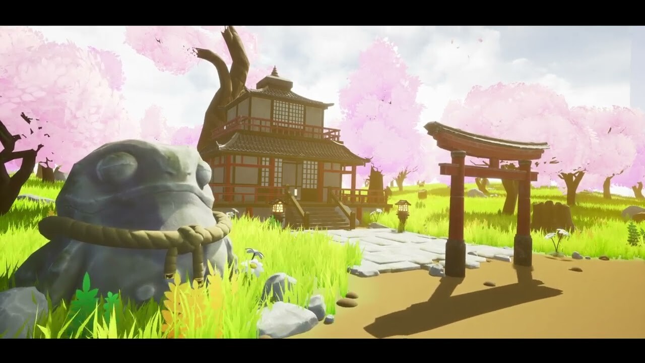 ArtStation - Stylized Japanese Environment