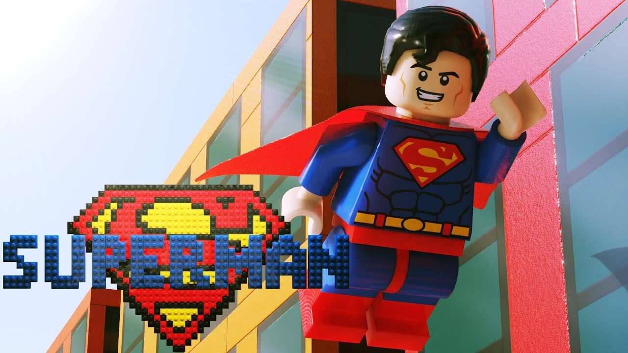 ArtStation - Lego Superman