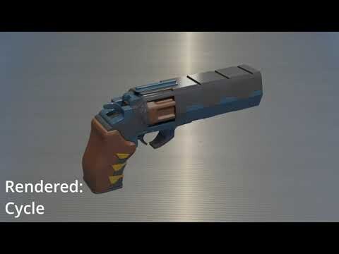 ArtStation - 3D Model: Gun