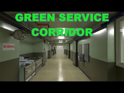 ArtStation - Green Service Corridor