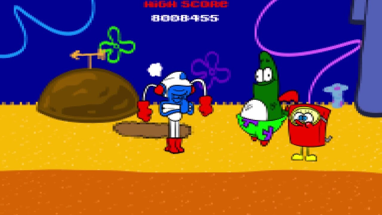 ArtStation - My Scene SpongeBob SQUIDVILLE Reanimation Collab