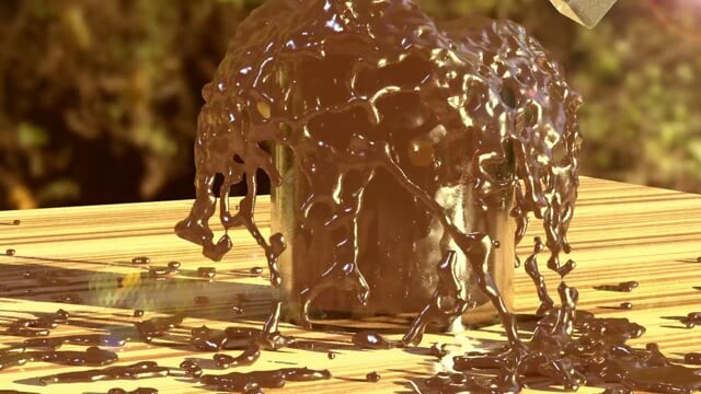 ArtStation - Chocolate Overflowing in a Cup