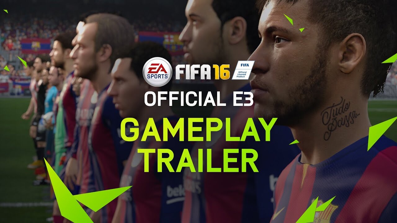 ArtStation - FIFA 16 Official E3 Gameplay Trailer