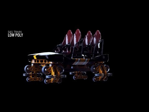 ArtStation - S&S Steel Hyper Train