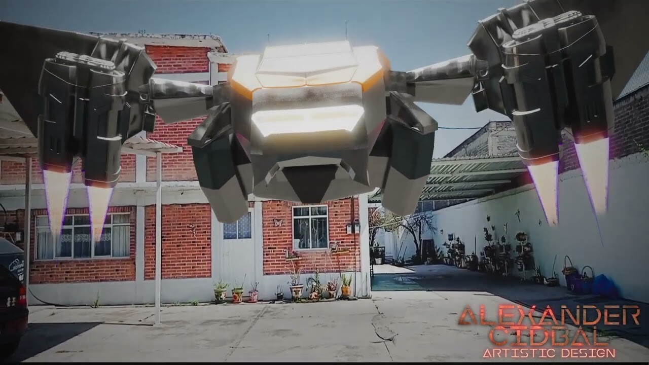 ArtStation - Prueba de tracking Nave