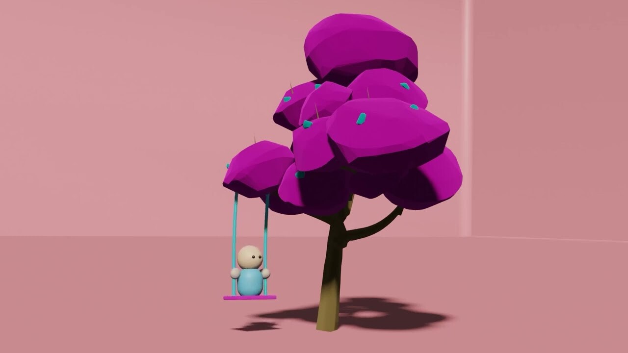 ArtStation - Tree swing animation