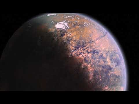 ArtStation - Planet Matte Painting