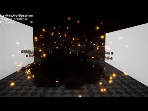 ArtStation - Two Simple Explosions VFX UE4