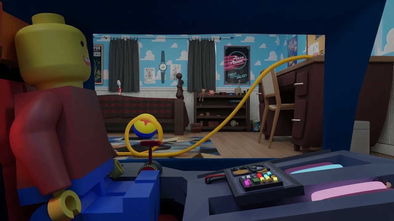 ArtStation - Andy's Room From Toy Story | Infinite Journeys Challenge