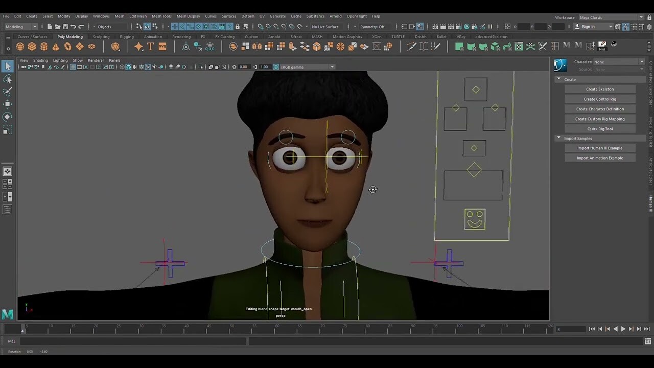 ArtStation - Boy Character Rig
