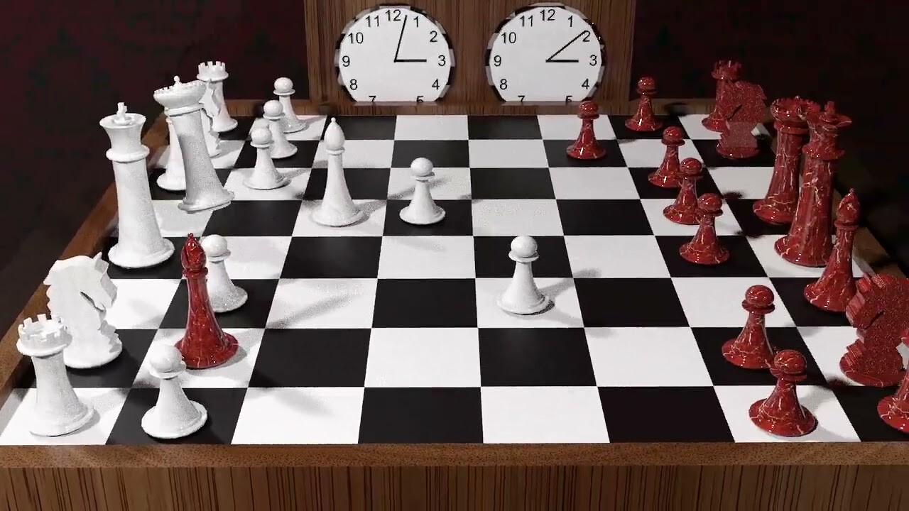 ArtStation - Chess Set Animation