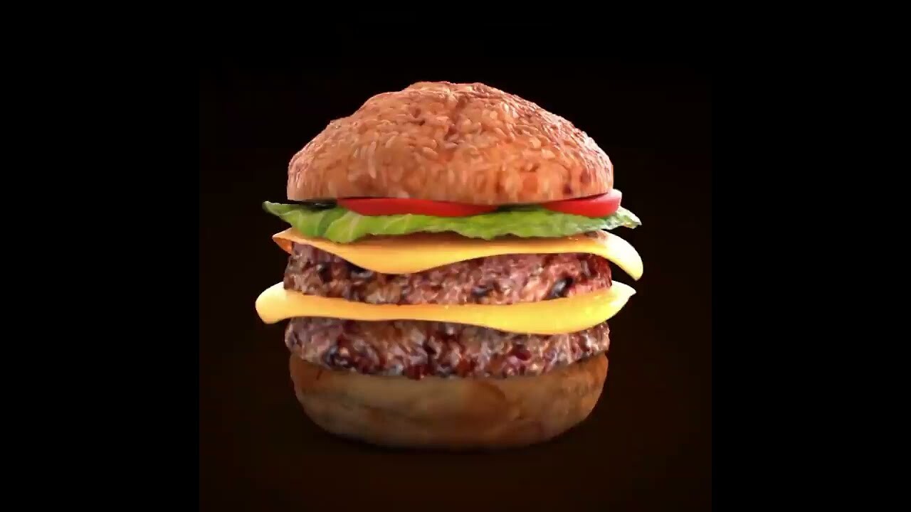 ArtStation - Double Cheeseburger