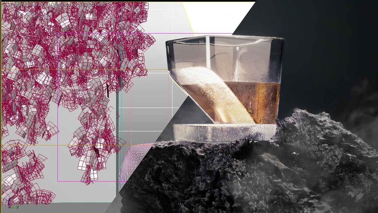 ArtStation - 3D Glass Render | Concept