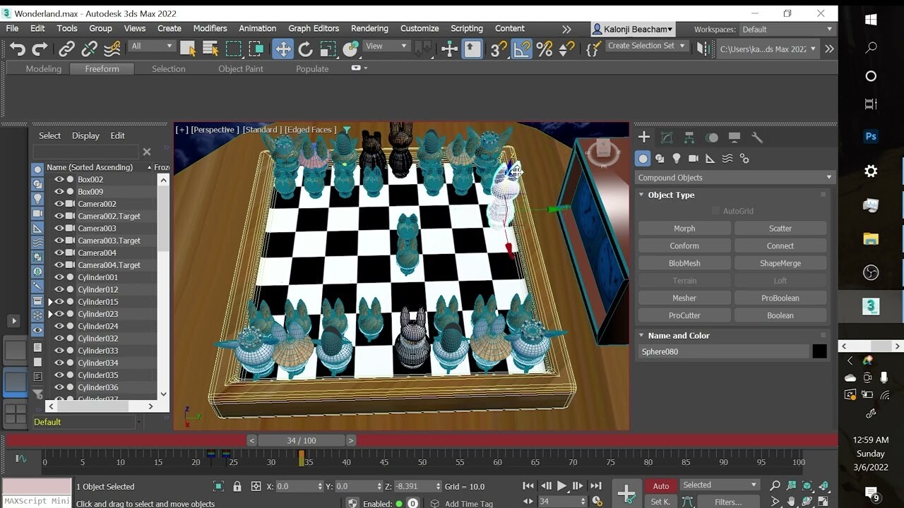 ArtStation - 3D Chess Assignment