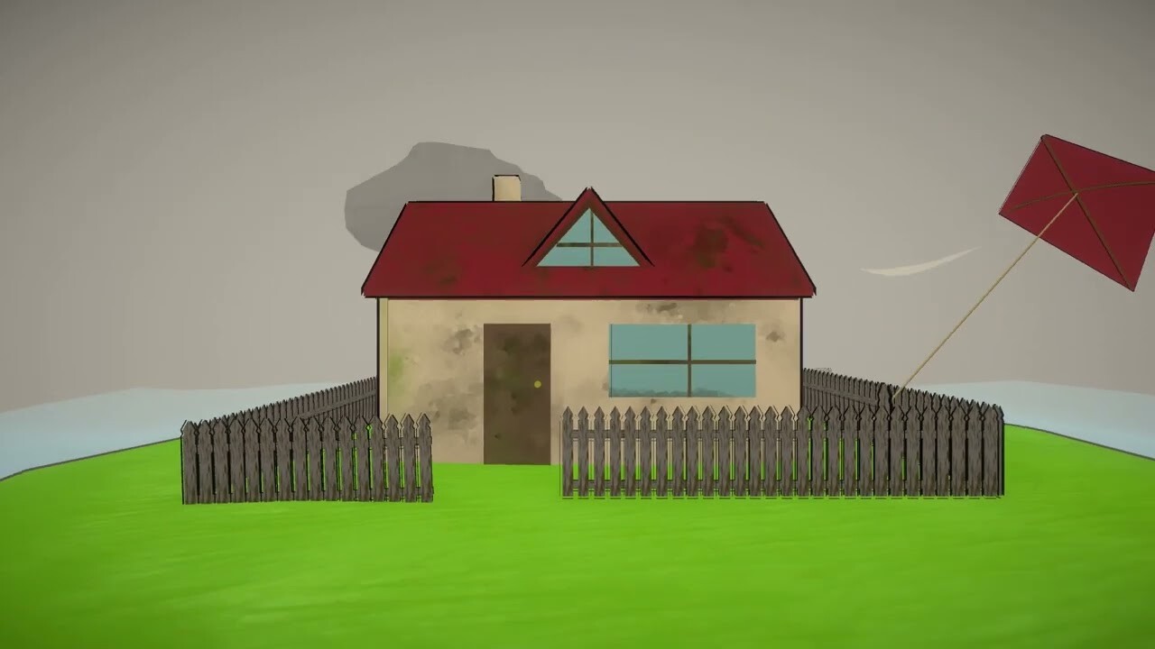 ArtStation - Animation island house