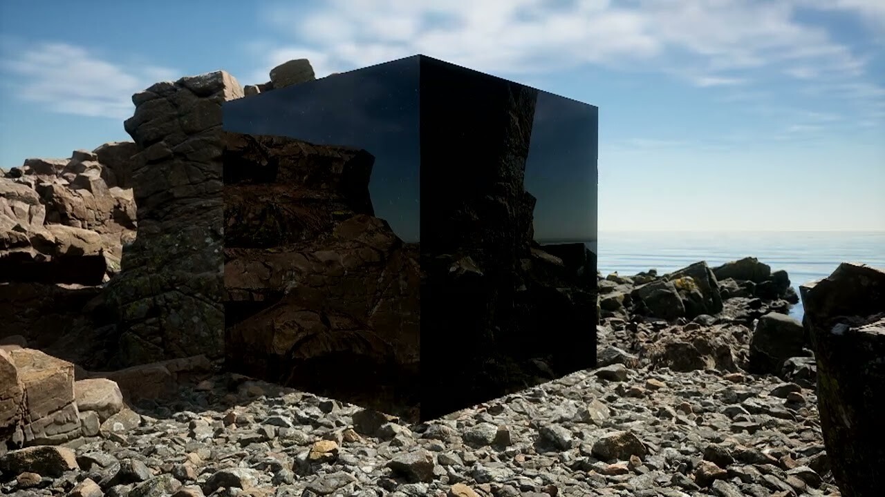 ArtStation - Reflection Cube on UE5