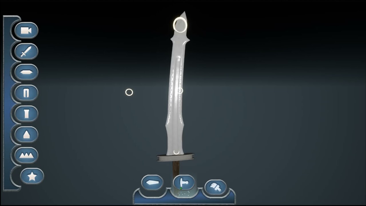 ArtStation - Sword Creator - Work In Progress