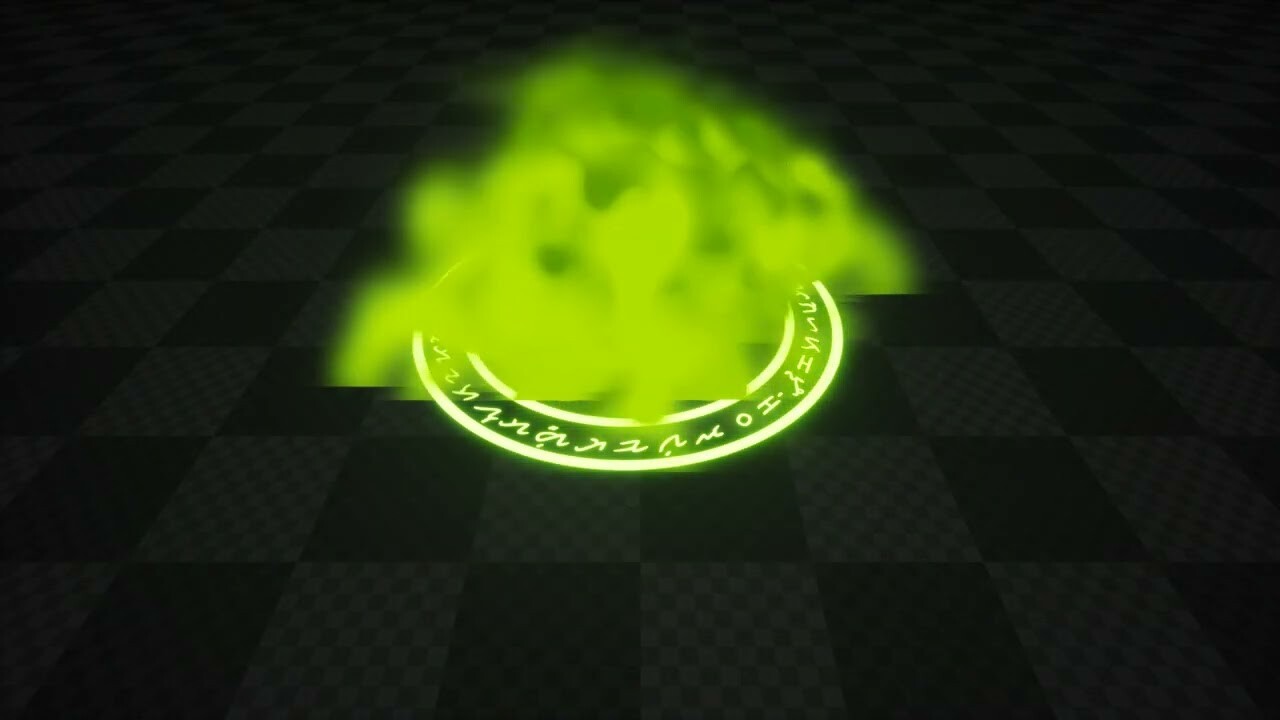 ArtStation - Poison Bomb VFX