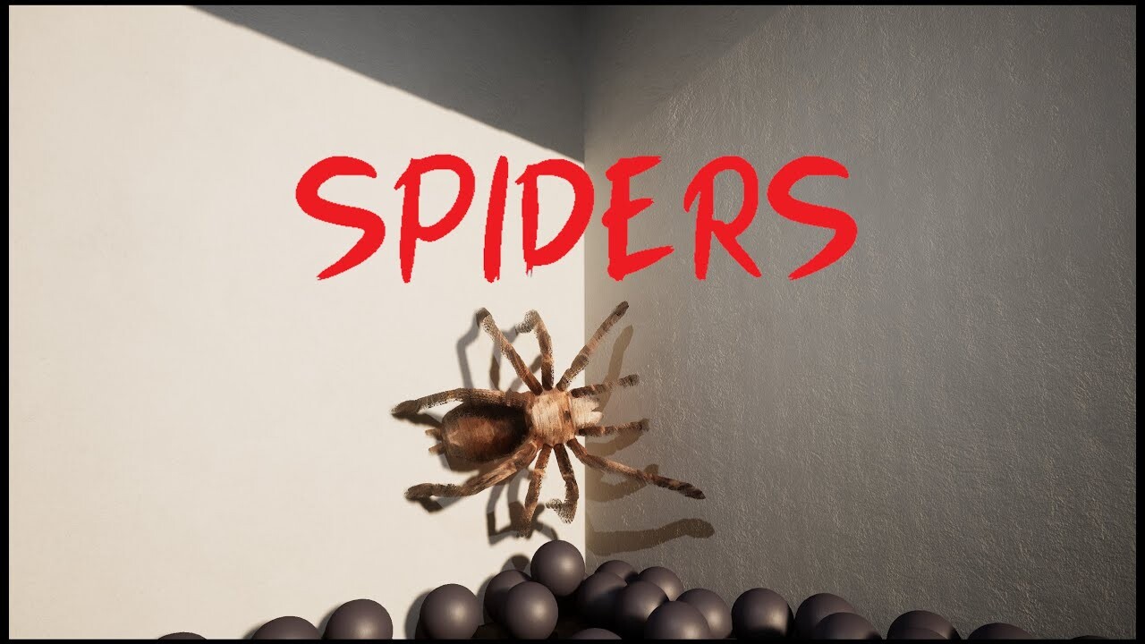 ArtStation - Realtime Procedural Spiders [UE4]