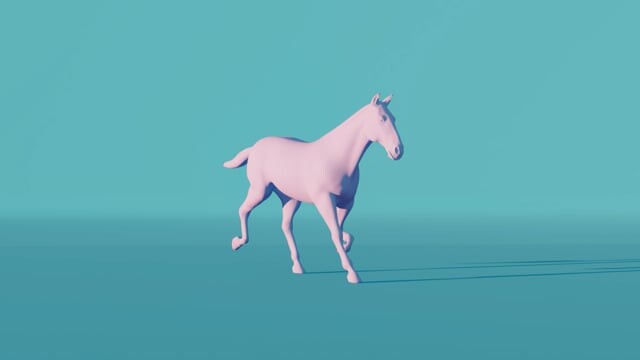 ArtStation - Horse 3d animation