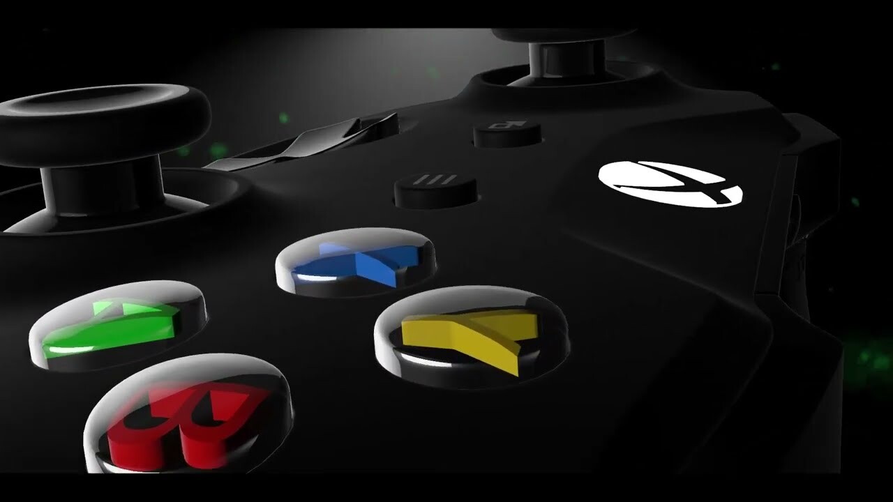 ArtStation - Xbox Wireless Controller | 3D Model Animation