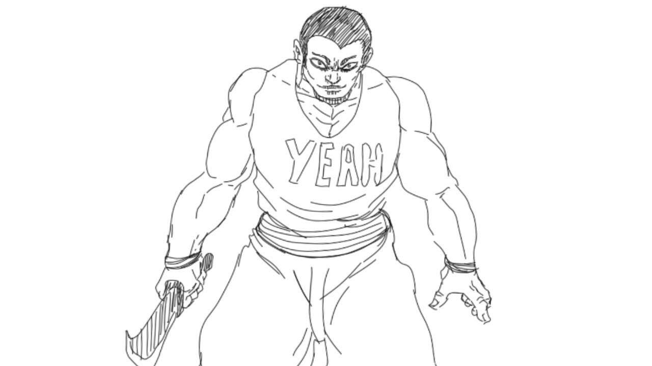 ArtStation - Daily Drawing - Jock