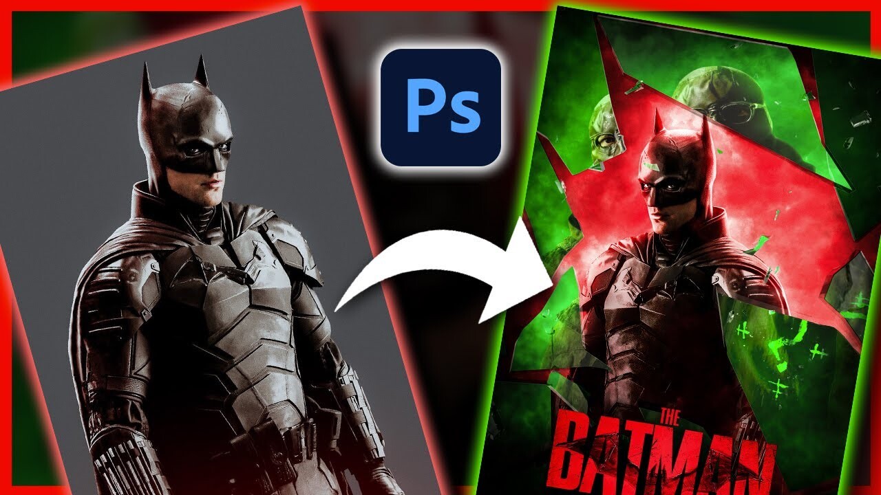 ArtStation - The Batman Photoshop Speed Art | YouTube