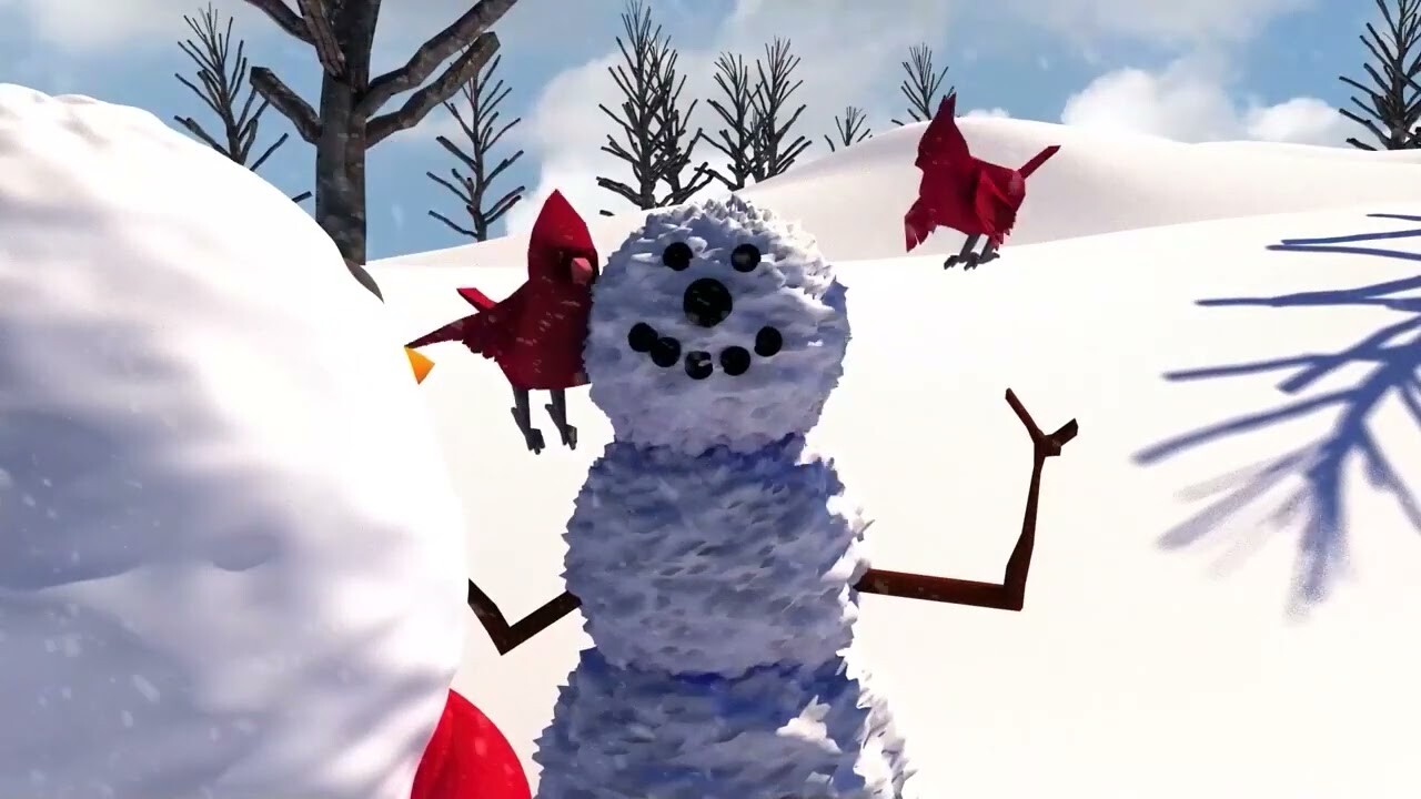 ArtStation - The Lonely Snowman