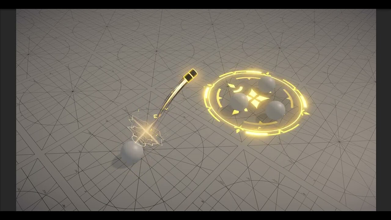 ArtStation - VFX Sigil Explosion