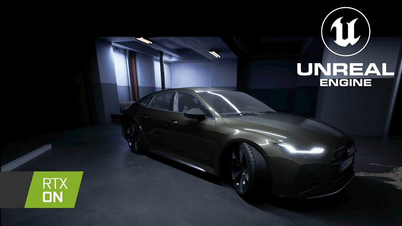 ArtStation - Unreal Engine Automotive | Cinematic Walkaround RS7