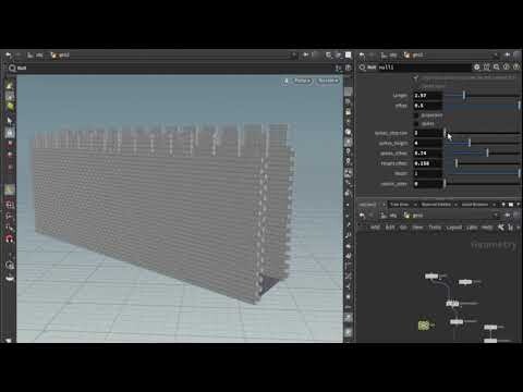 ArtStation - procedural wall