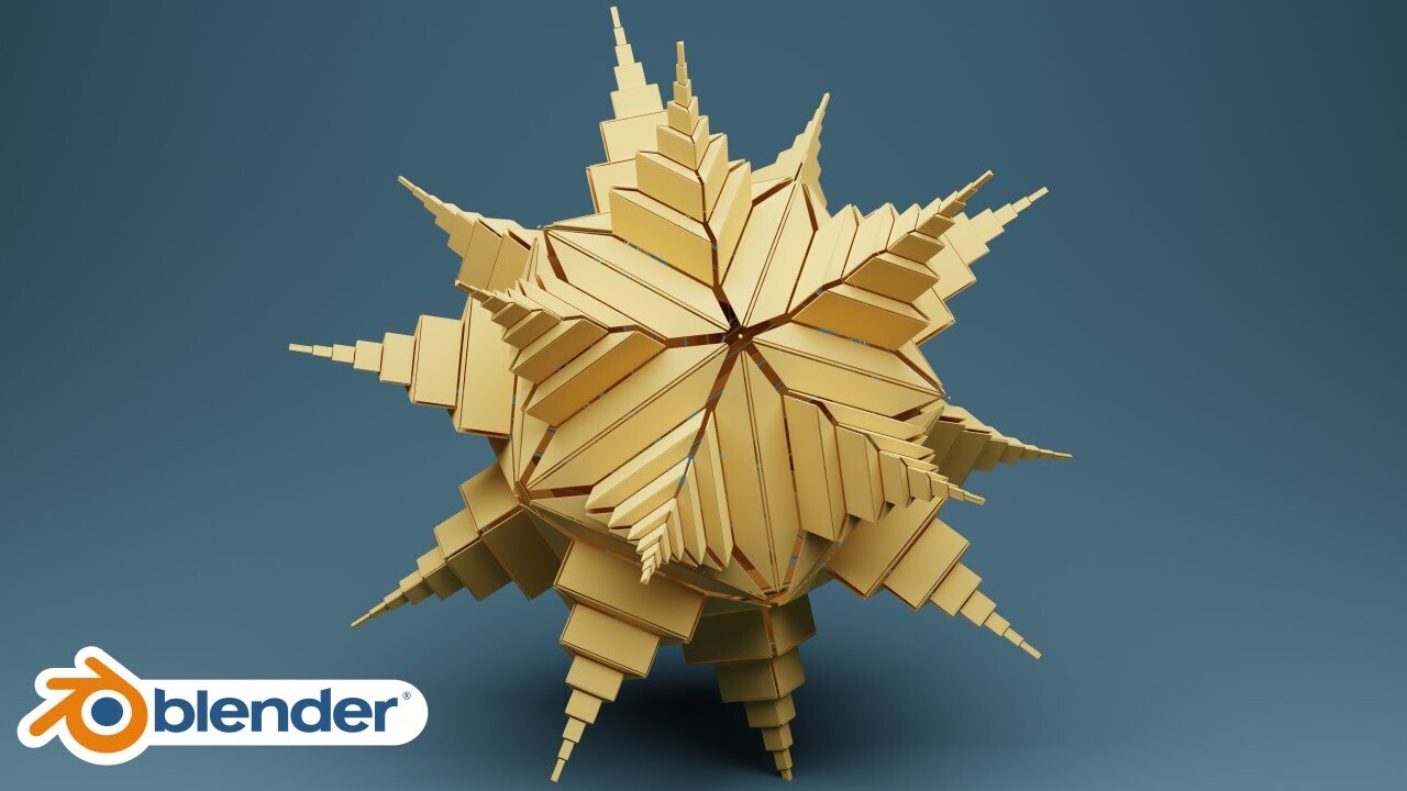 ArtStation - BLENDER ABSTRACT ART TUTORIAL