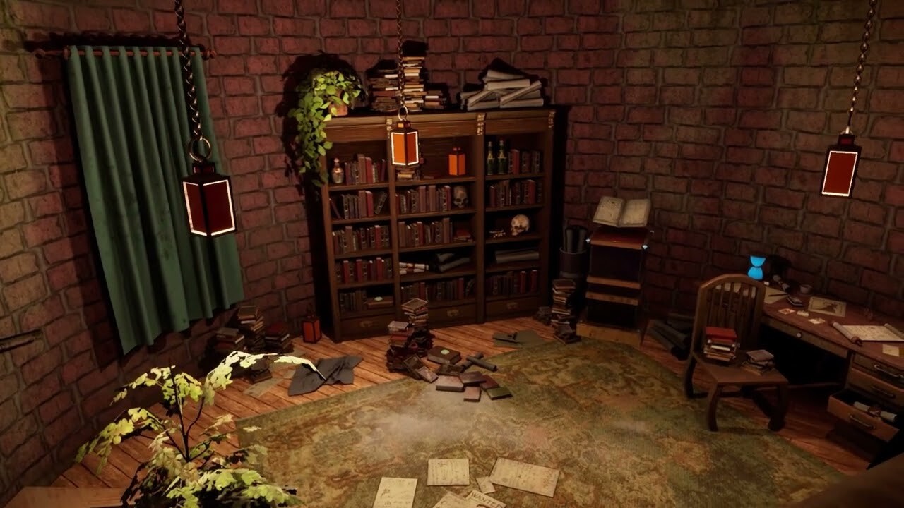 ArtStation - The Wizard's Tower - Student Group Project