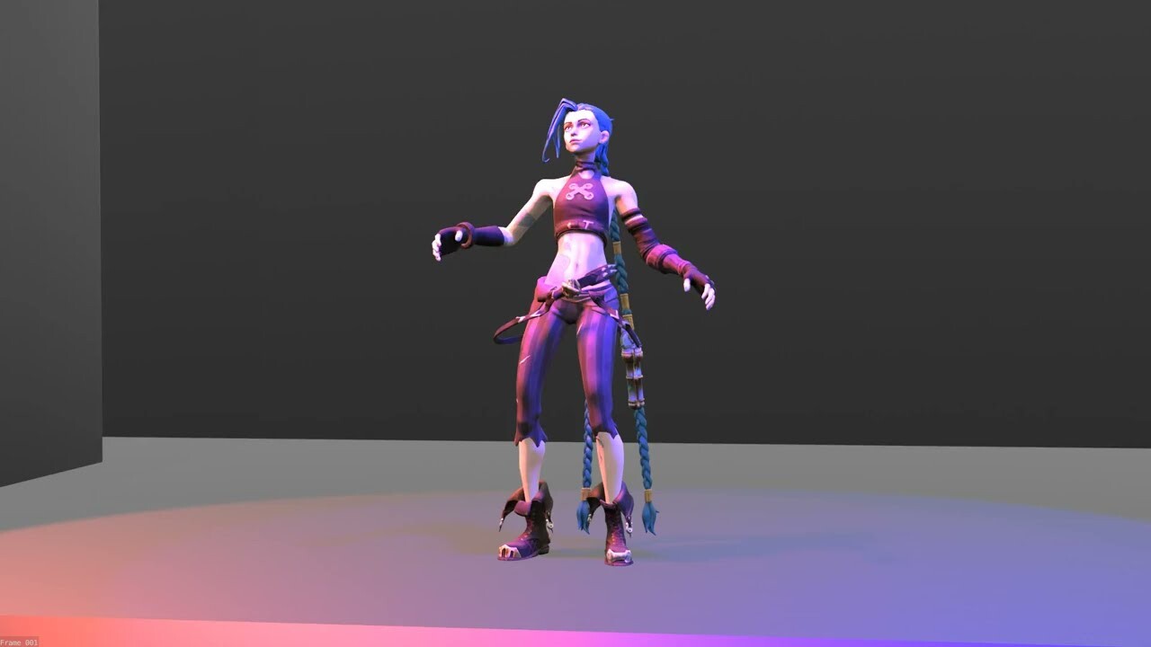 ArtStation - Animation : Jinx Dance (Spiderman 3 dance)