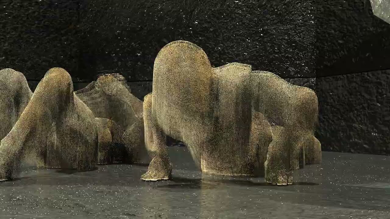 ArtStation - The birth of two sand characters.