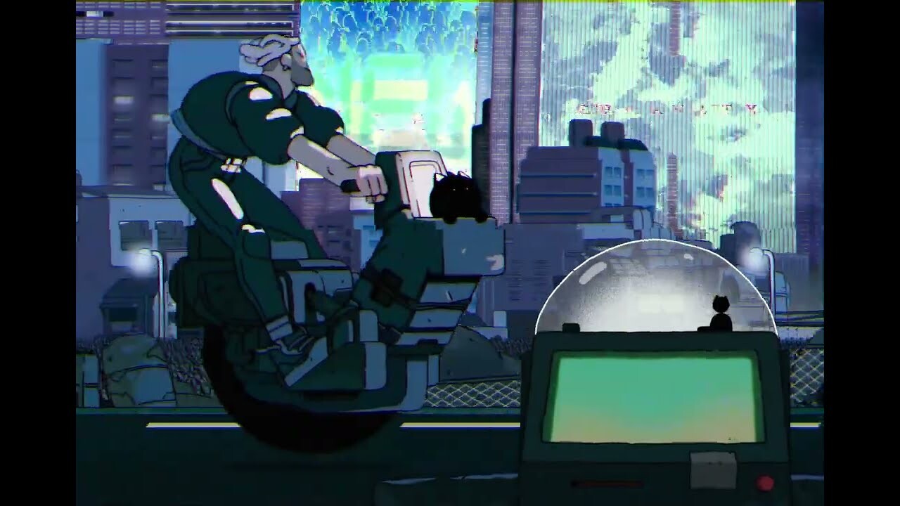 ArtStation - Black Cat Song (animated video lyric)