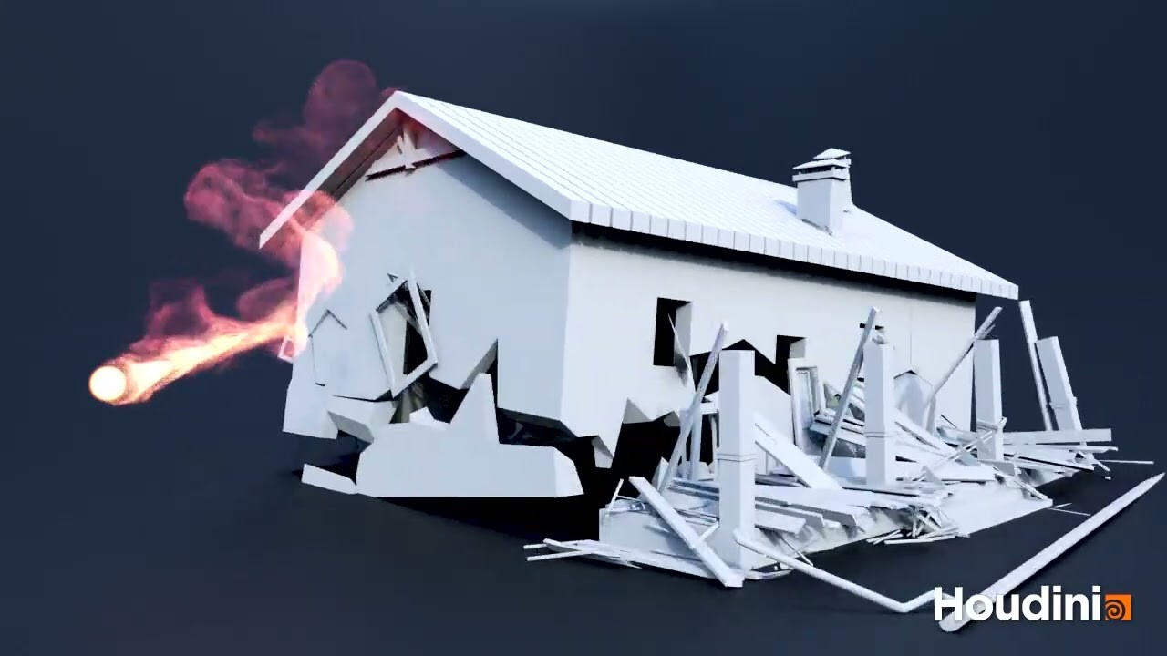 ArtStation - Destruction House