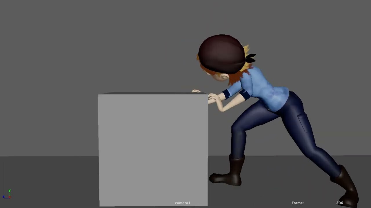 ArtStation - Lift Pull Push Animation Fall 2021