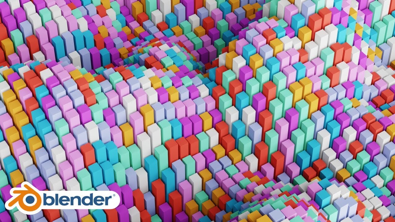 ArtStation - BLENDER ABSTRACT LOOP ANIMATION MOTION GRAPHICS