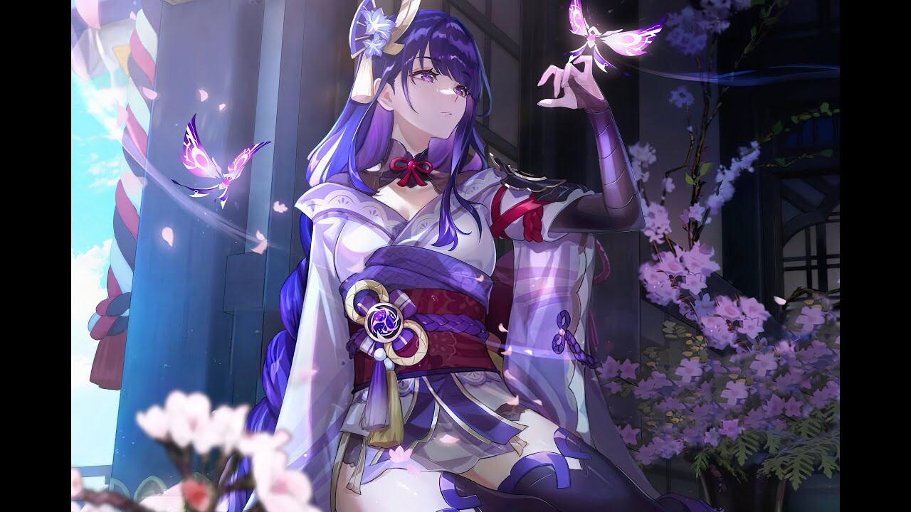 ArtStation - Raiden Shogun - Animated