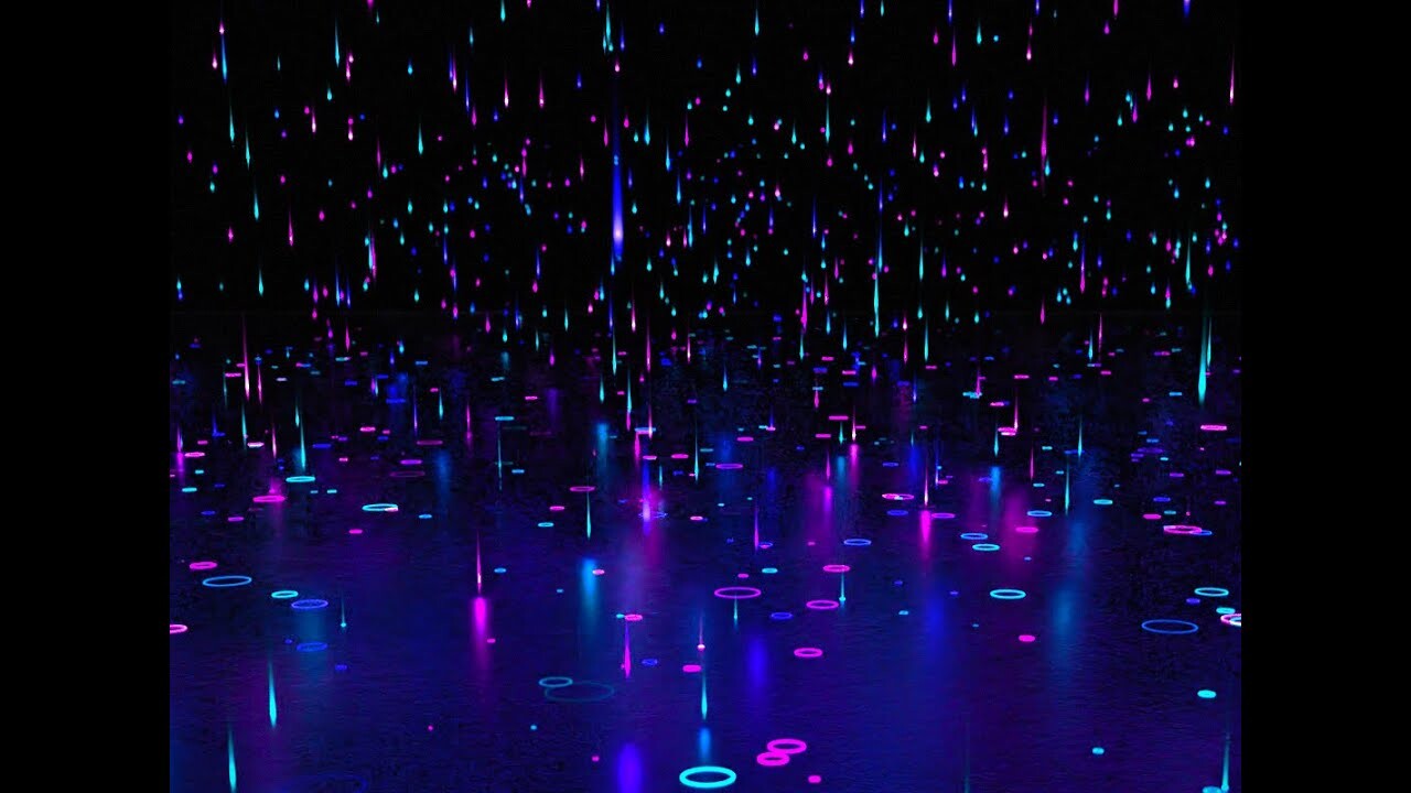 ArtStation - Neon Rain Blender Animation
