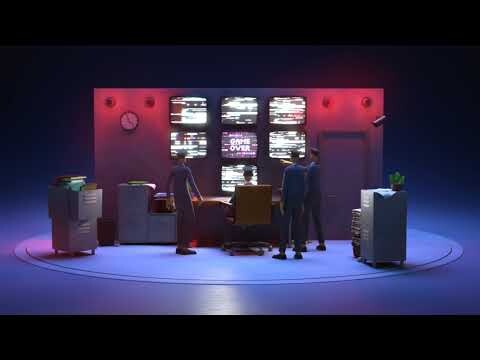 ArtStation - Security Room | 3D Animation