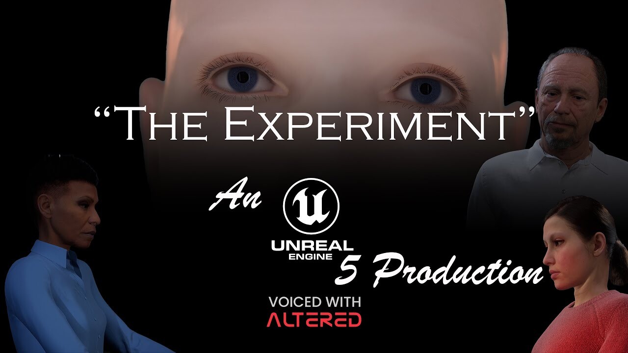 ArtStation - "The Experiment" - A 3D Virtual Production Made with ...