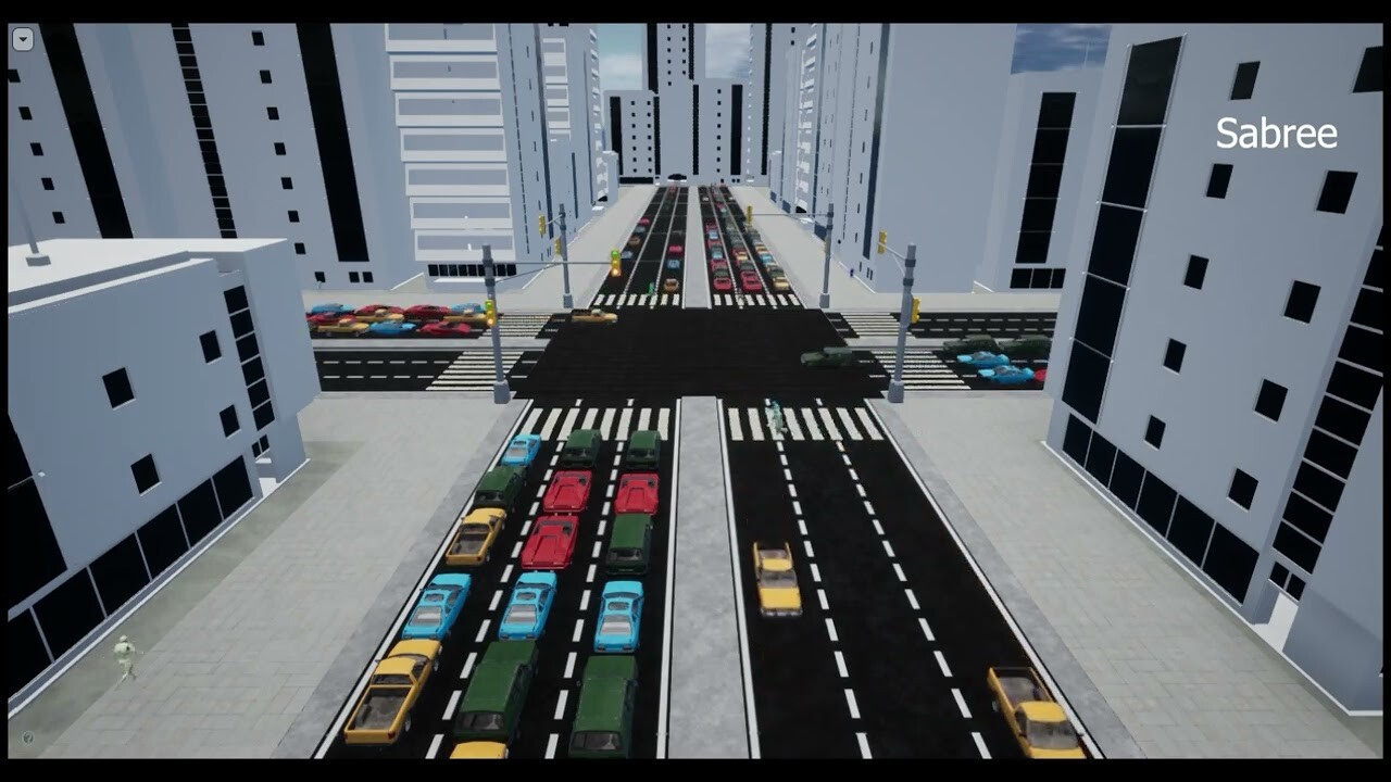 ArtStation - Traffic Simulation using UE4